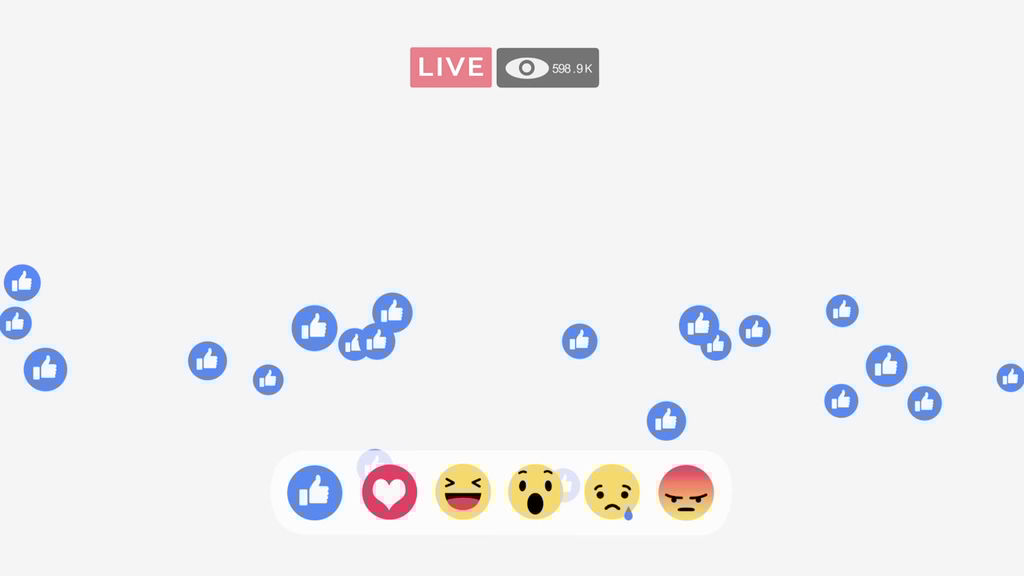 Facebook Live Interface Screen After Effects templates | 10375872