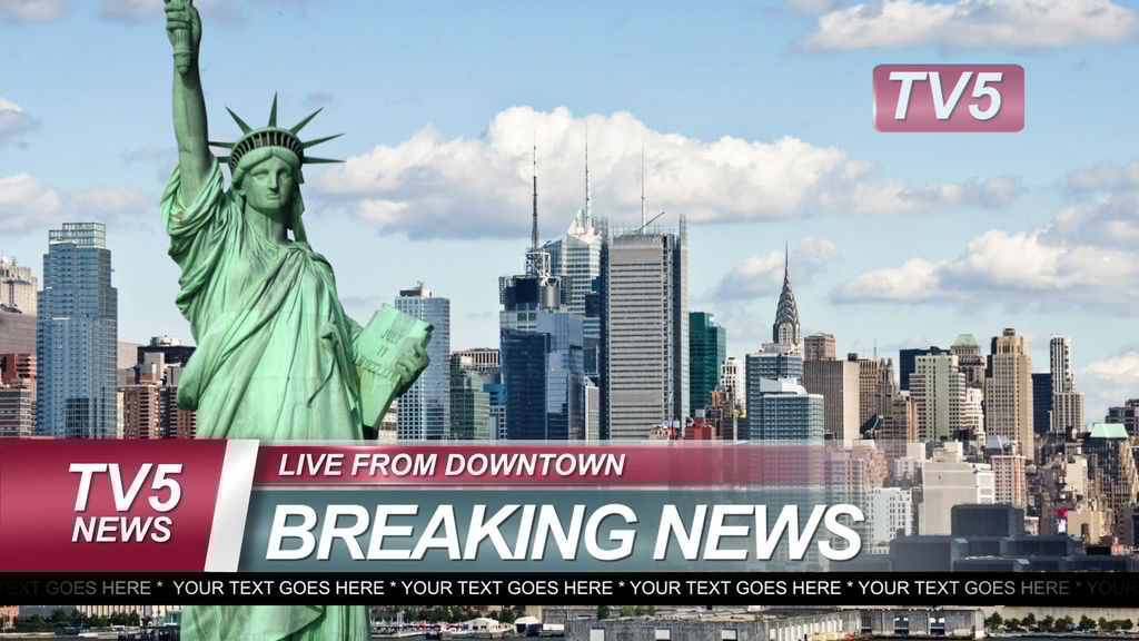 Breaking News Graphic Package After Effects templates | 10684873