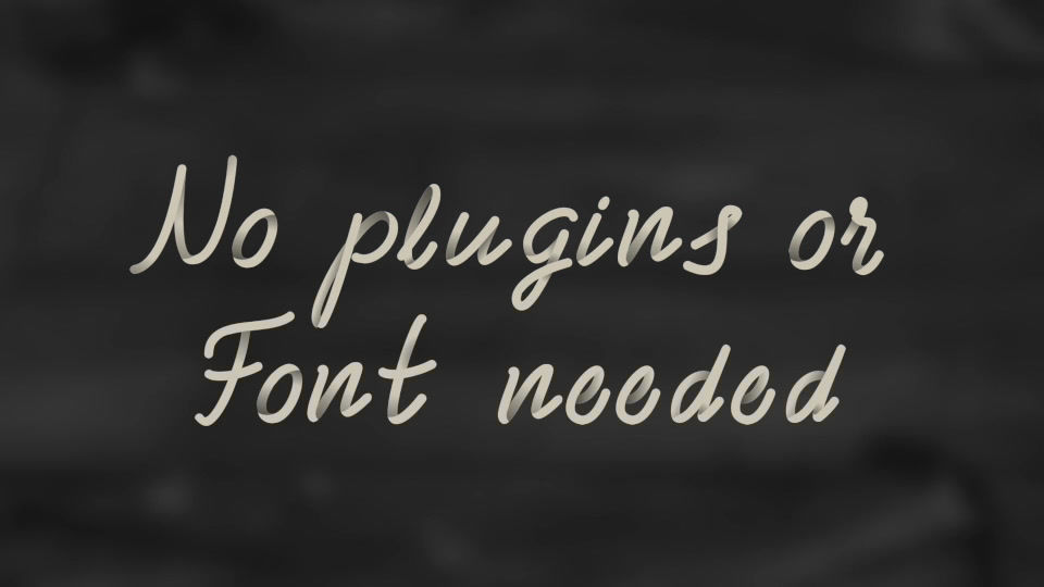 Semi-cursive Animated Font Apple Motion templates | 11126528