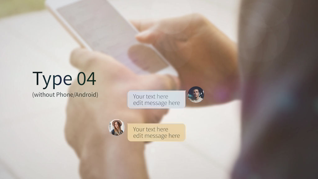 Text Message Kit Premiere Pro Template | 11168587