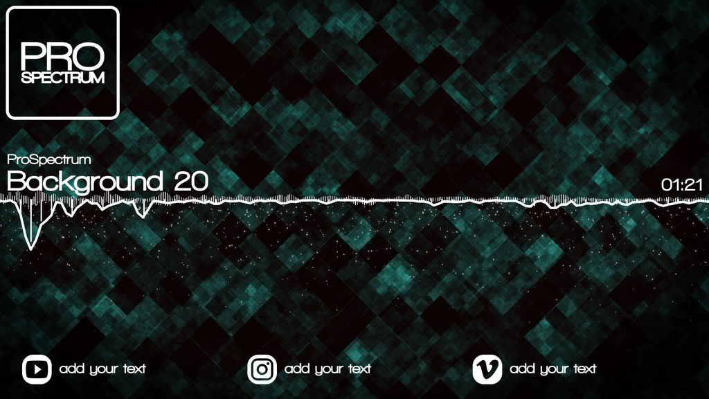 Horizontal Audio Spectrum Music Visualizer After Effects templates ...