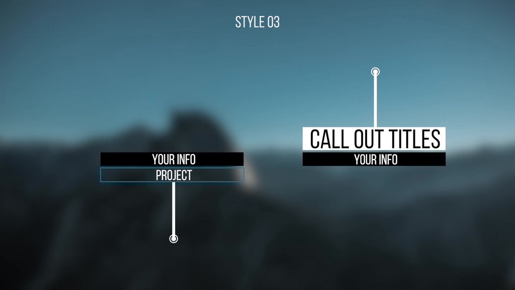 Universal Call-Out Titles Premiere Pro Template | 11374186