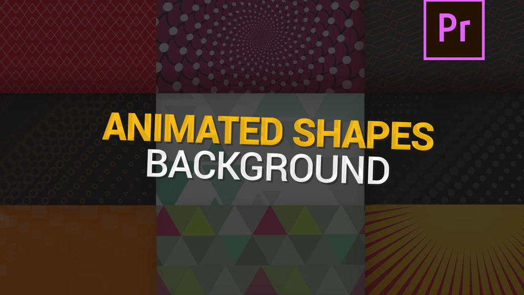 Shapes Animated Backgrounds V1 Motion Graphics Template | 12438082