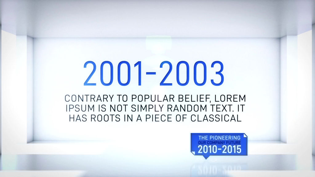 Corporate Timeline Motion Graphics Template | 12896508