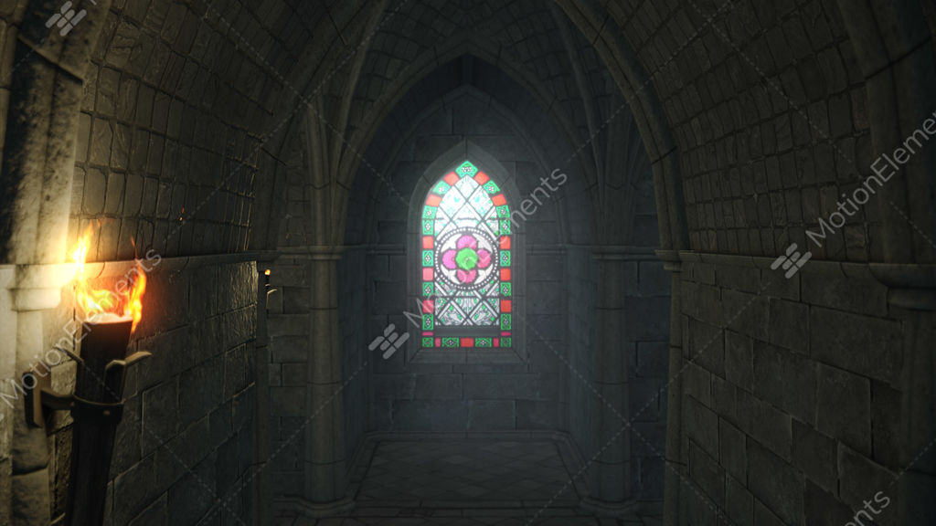 Low Poly Gothic Chapel With PBR Materials 3D model 12947308 ...