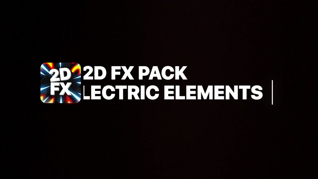 Electricity Elements And Titles Motion Graphics Template | 13120546