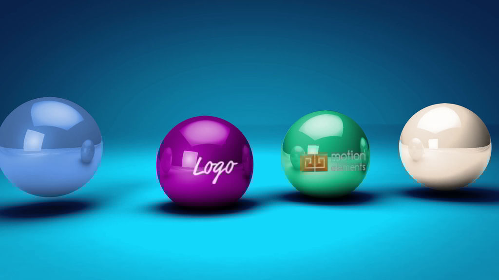 Bouncing Balls Logo Reveal After Effects templates | 13513020