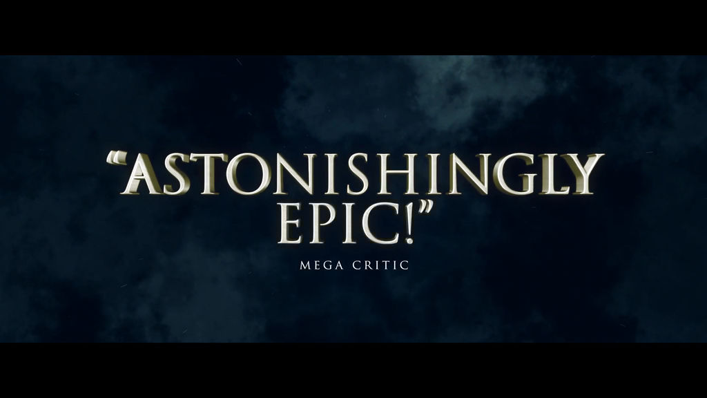 Cinematic Blockbuster Titles After Effects templates | 9406614