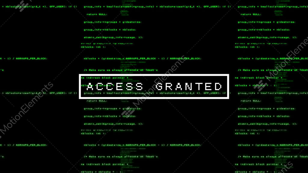 Access Granted Gif