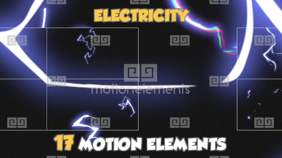 Cartoon Electricity After Effects templates | 9577926