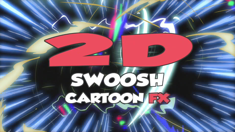 Cartoon Swoosh After Effects templates | 9578533