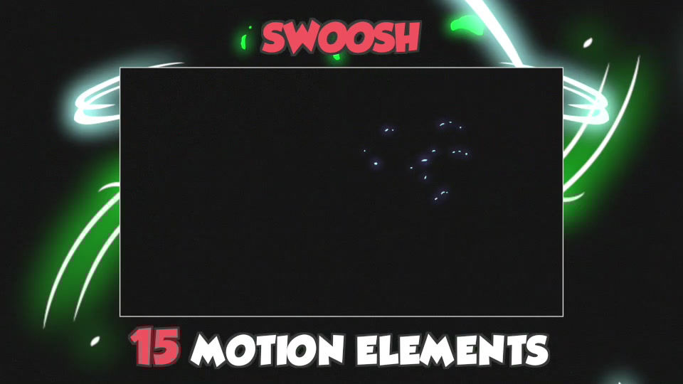 Cartoon Swoosh After Effects templates | 9578533