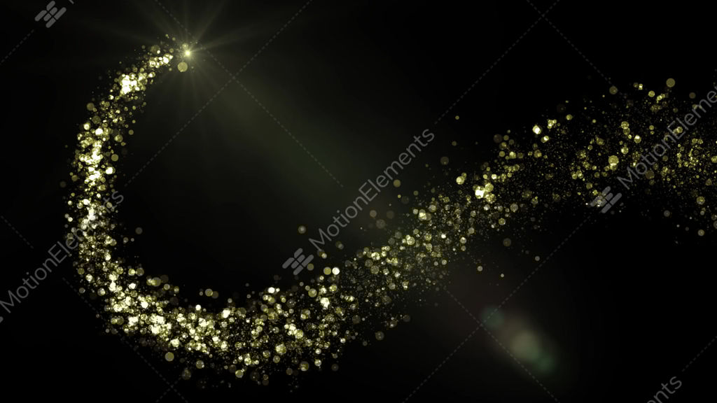 Gold Pixie Dust Background