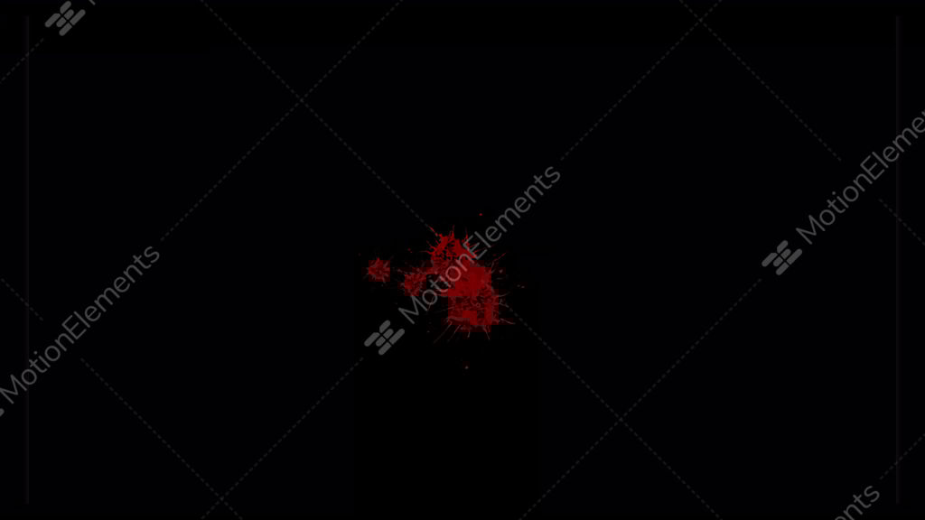 Blood Splatter Black Background Gif
