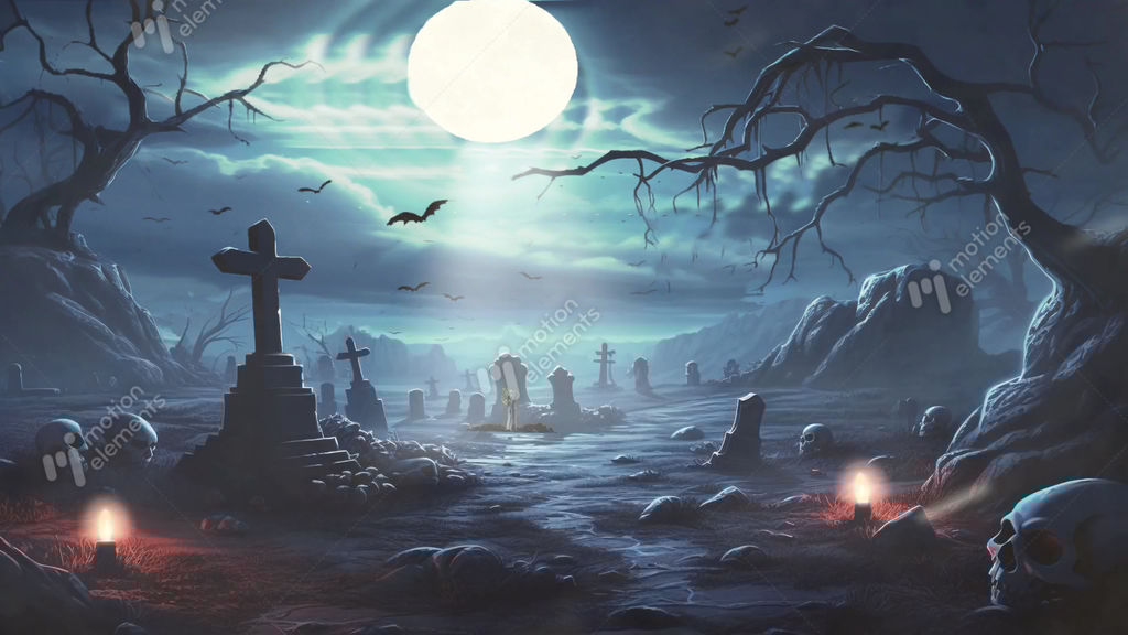 Horror Bakgrunnsbilde Animasjon Gif