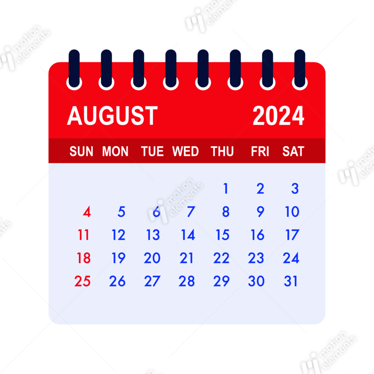 August 2024 Calendar