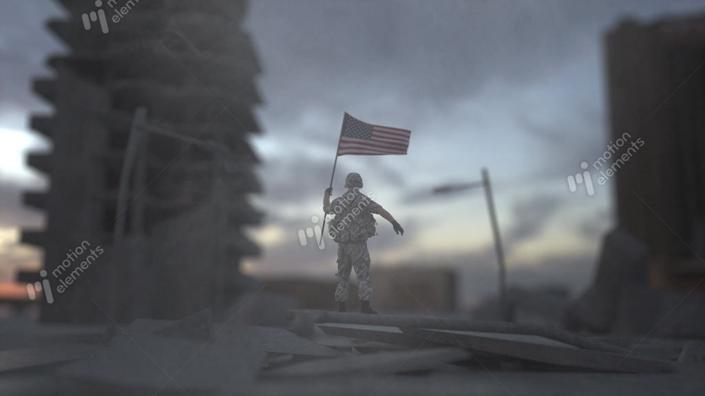 Animated Gif Of American Soldier With Flag Memorial Day Gif IceGif
