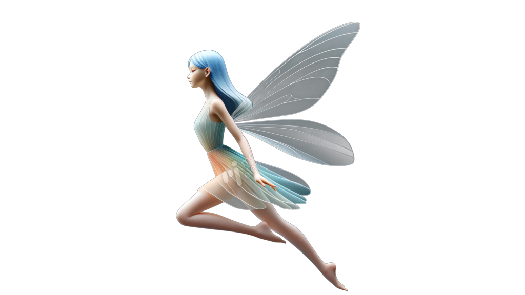 Flying Angel Animated Gif