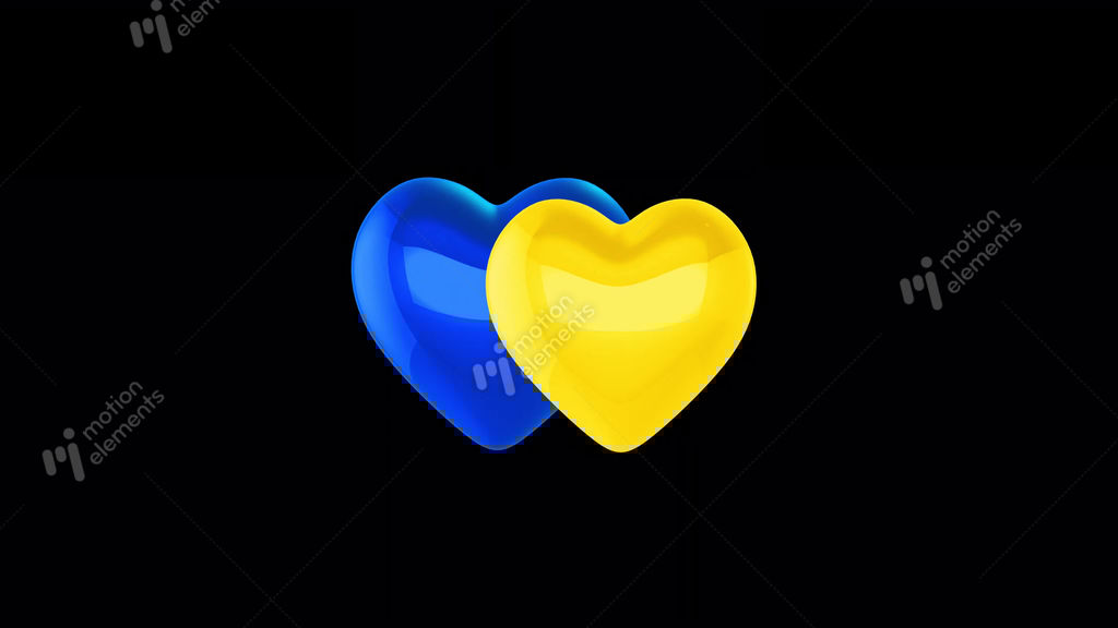 Yellow And Blue Heart Logo Blue Hearts Emoji Sticker Blue Hearts