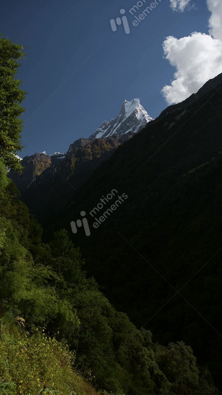 Mountain Nature Blue Nepal