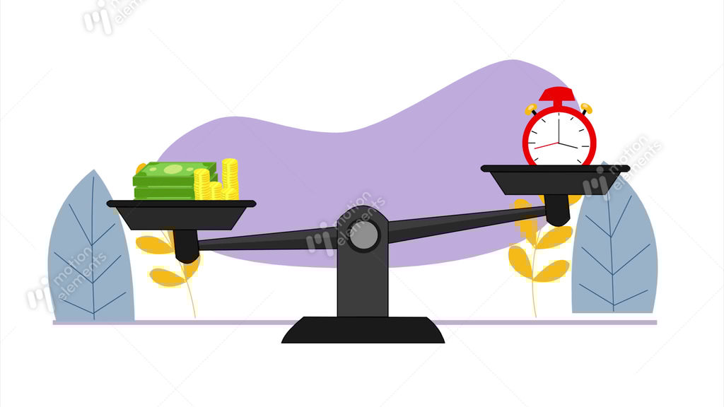 Balance Scale With Money Gifs