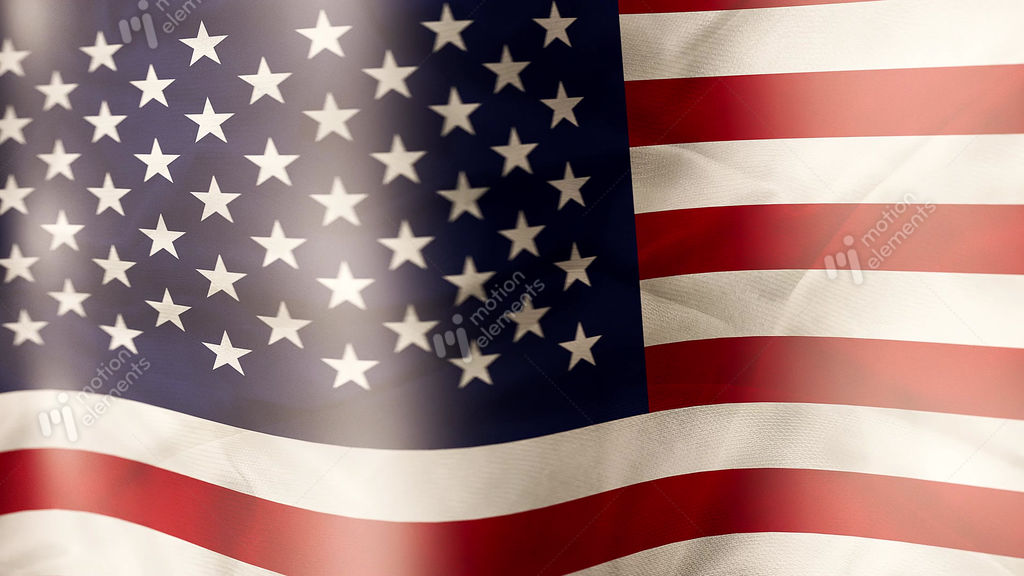 United States Flag Animated Gif Small American Flag Waving | 3D