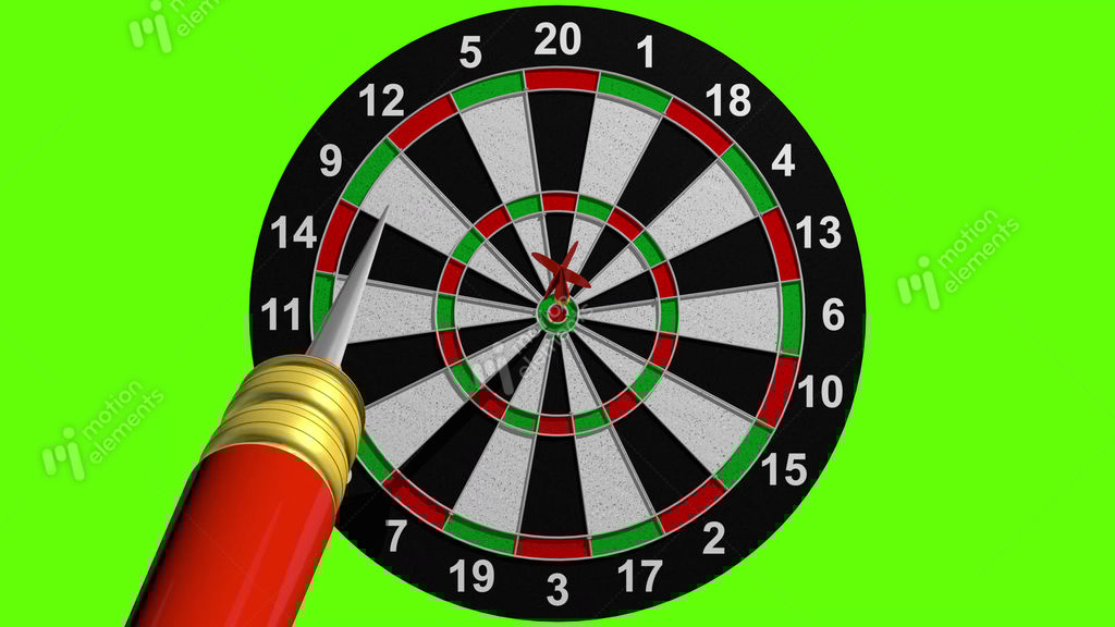 Cartoon Dart Board