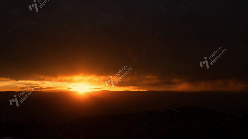 Solnedgang Time Lapse Gif Africa. Timelapse African Sunrise With Big