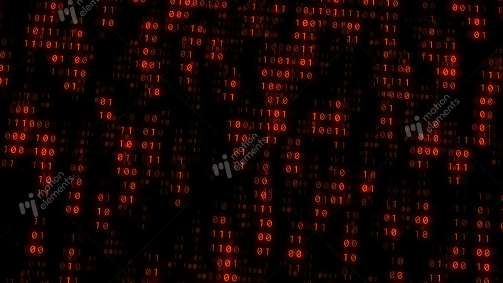 Binary Matrix Wallpaper Moving