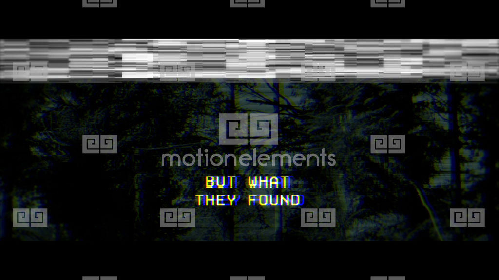 Vhs Horror Trailer And Titles After Effects Templates 3619993