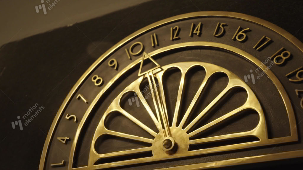 Vintage Elevator Floor Indicator