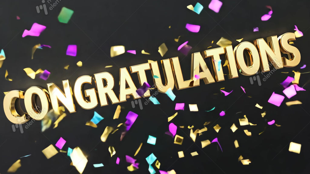 Congratulations Animated Gif Congratulations Hooray GIF By GIPHY