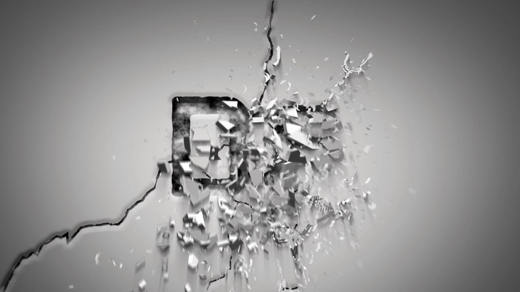 Wall Cracked Logo Reveal After Effects templates | 6705923